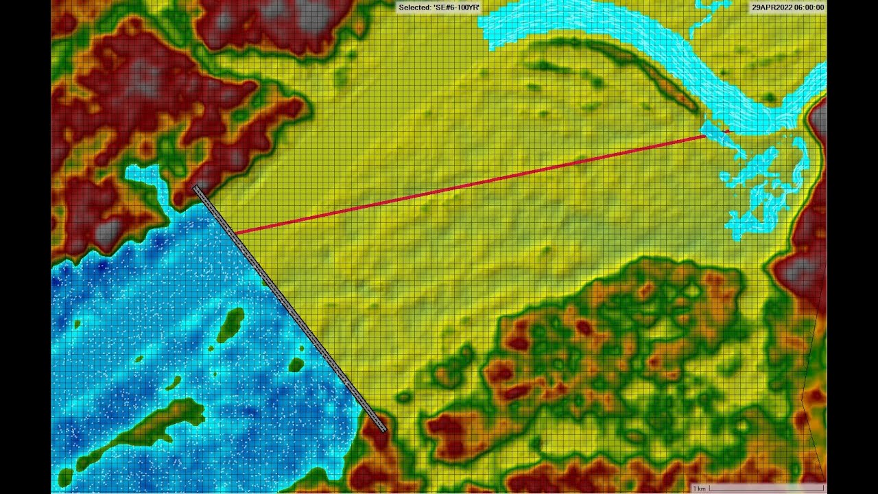 2D Flood Modelling with Culvert