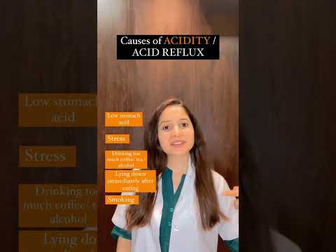 Causes Of Acidity/Acid Reflux