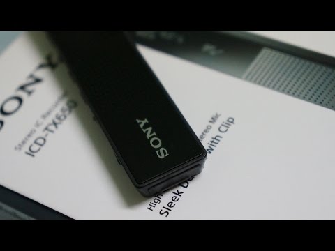Sony IC Recorder (ICD-UX512) Review