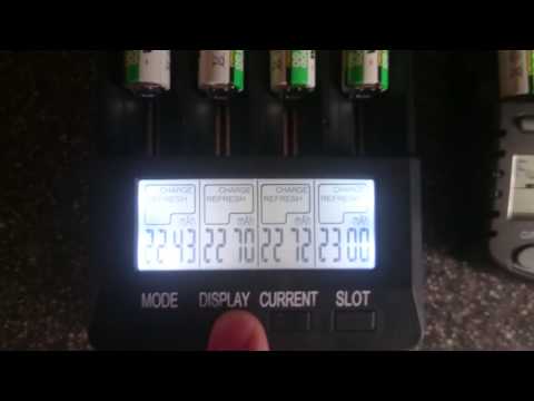 "GOOD TO GO" AA Pre-Charged LSD Rechargeable Batteries 2150mAh real capacity test