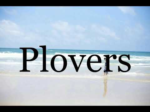 How To Pronounce Plovers🌈🌈🌈🌈🌈🌈Pronunciation Of Plovers