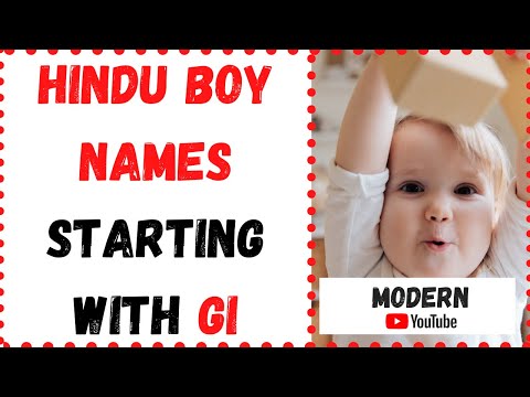 💖 Latest 2023 ᐅ Baby boy names starting with Ga Gi Gu Ge | Gi name list boy Hindu