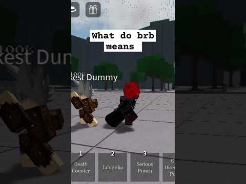 what do brb means wrong answers only #roblox #saitamabattlegrounds