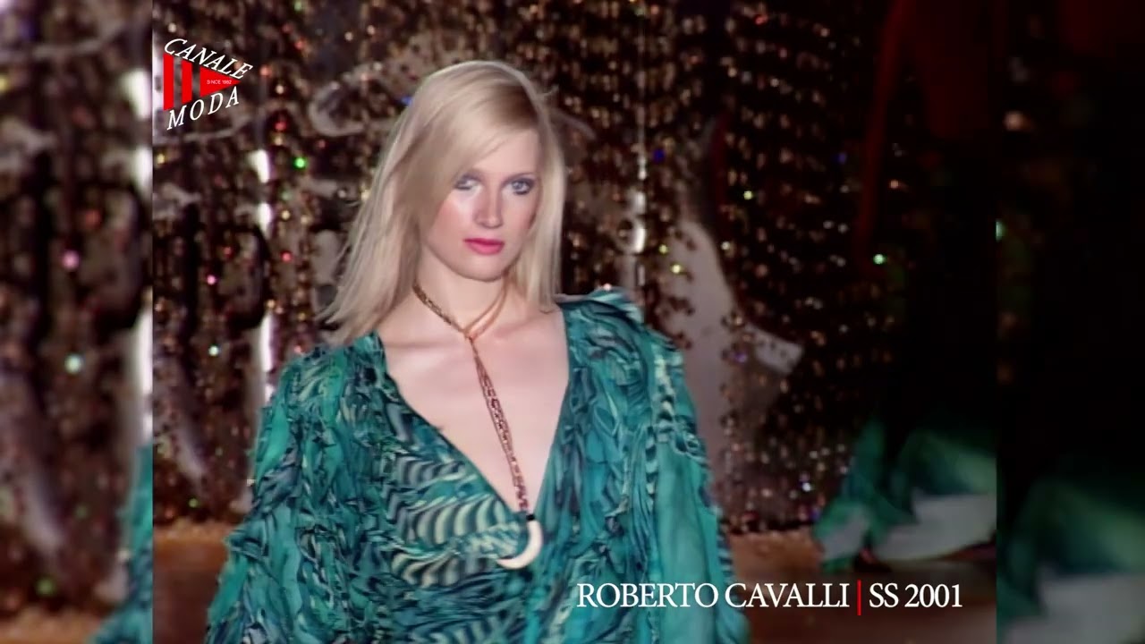 ROBERTO CAVALLI Spring Summer 2001 Milan - Canale Moda