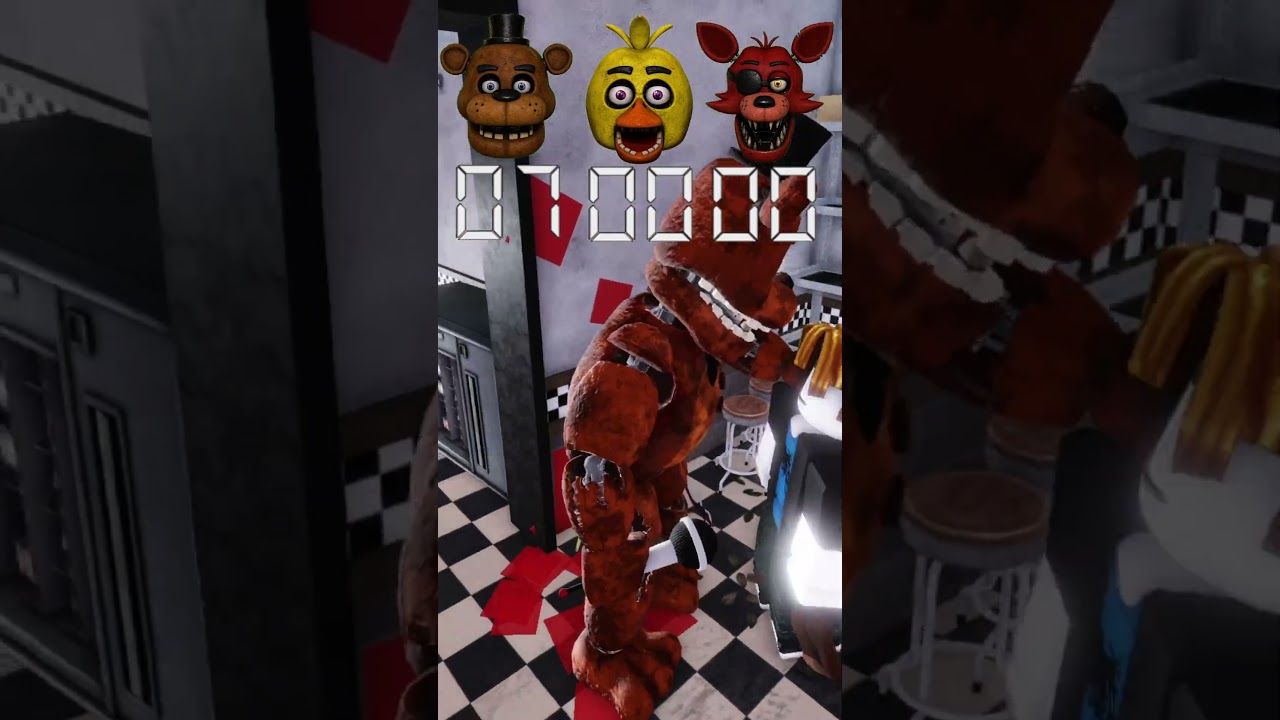 THE LEGENDARY BATTLE OF FREDDY CHICA AND FOXY