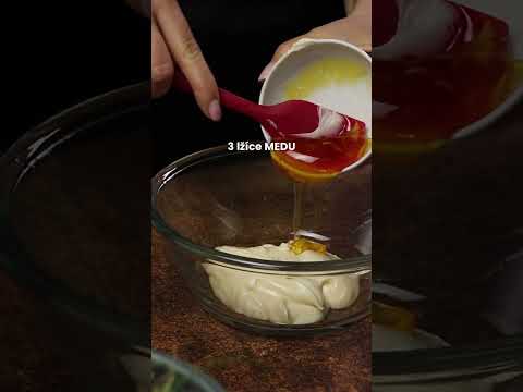 Medovo-hořčičný dip se skvěle hodí nejen k letnímu grilování #quickrecipe #toprecepty