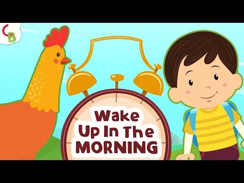 Wake Up In The Morning - Good Morning Song - Good Habits for Kids | Cuddle Berries Nursery Rhymes