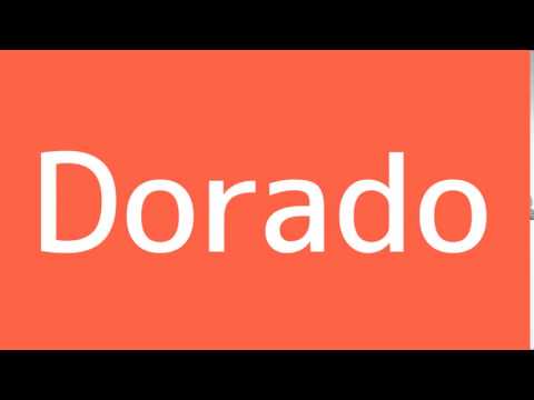 How to say Golden in Spanish
