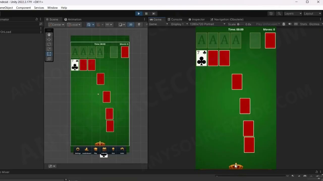 Solitaire Classic Unity Game Source Code #unity #unity3d #unitydev #unitydeveloper #sourcecode
