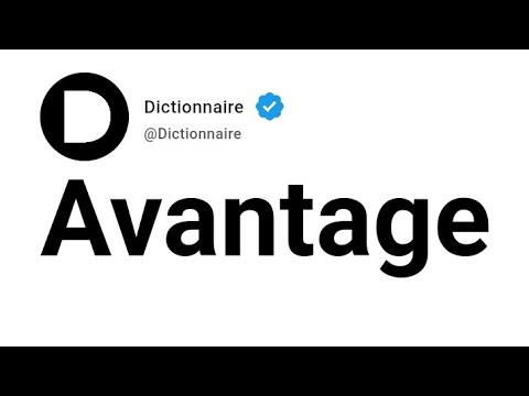 Avantage Signification En Français