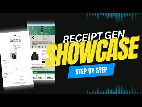 ✅| Realistic Receipt Generator Discord Bot | 1:1 Replica (2025)