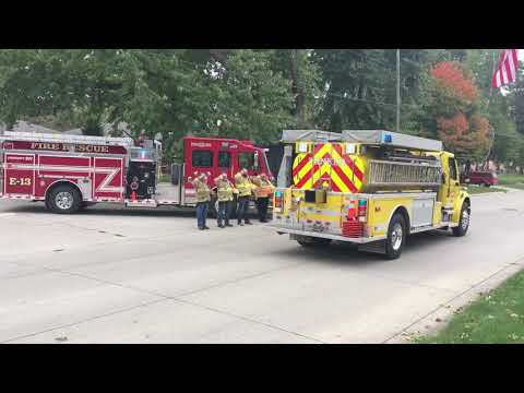 Jerry Meyer funeral procession