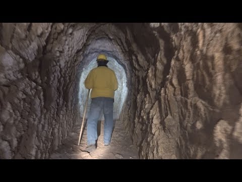 I ventured into an old gold mine that's currently for sale