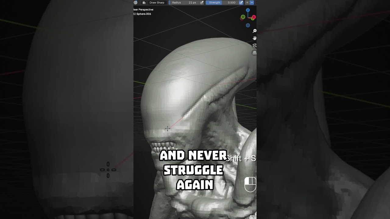PERFECT stroke EVERYTIME ! Blender sculpting tips