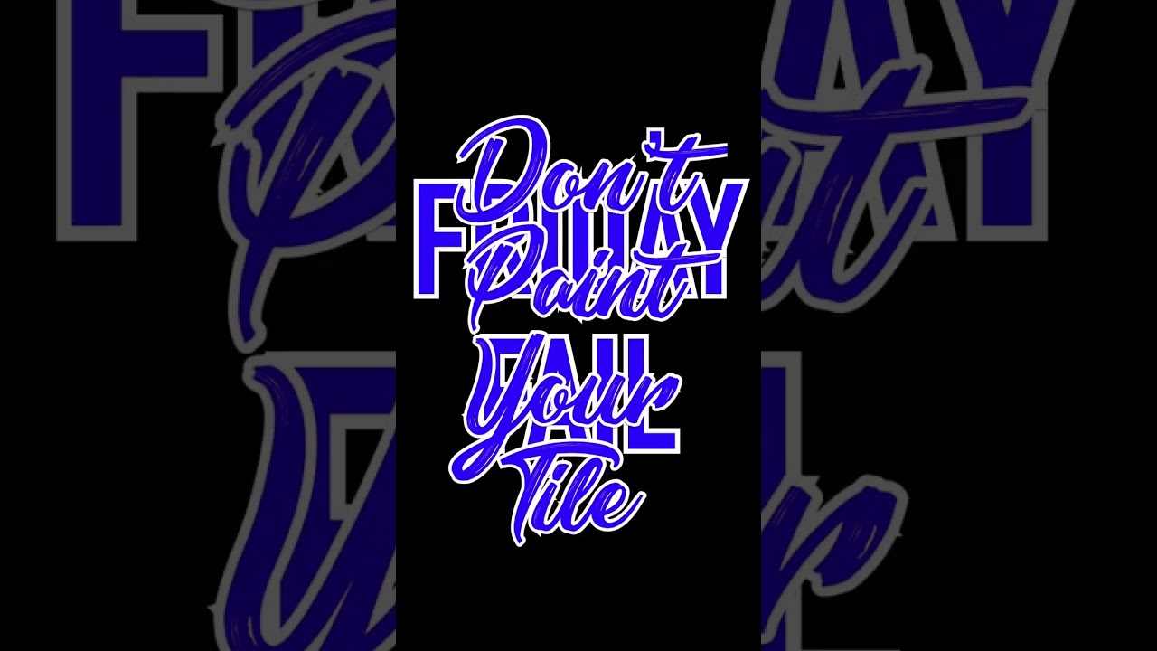 Paint over Ceramic Tile #tilecontractors #diytile #tiledesign