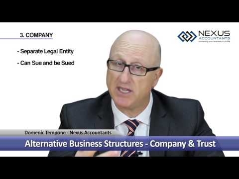 Alternative Business Structures - Companies & Trusts