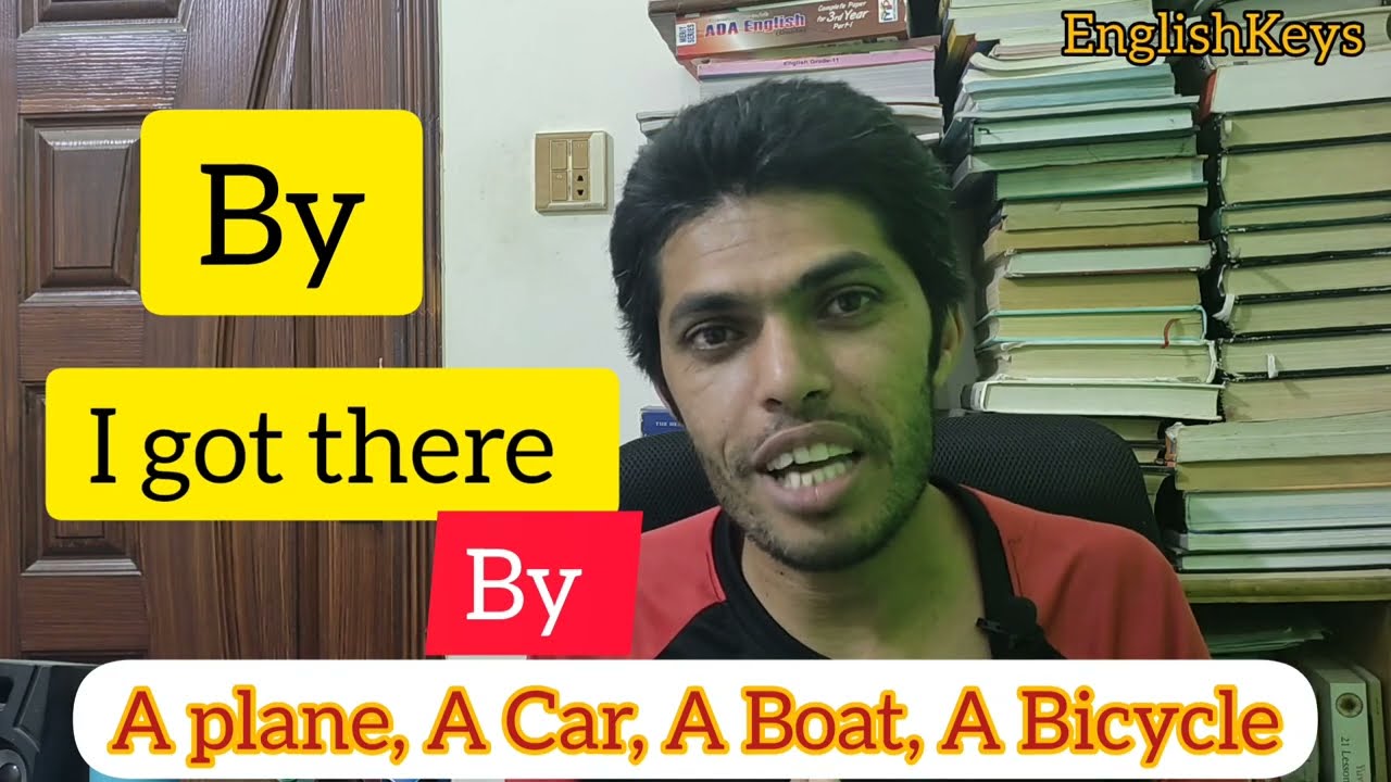 In,On,by as preposition of transport|Speak English like native