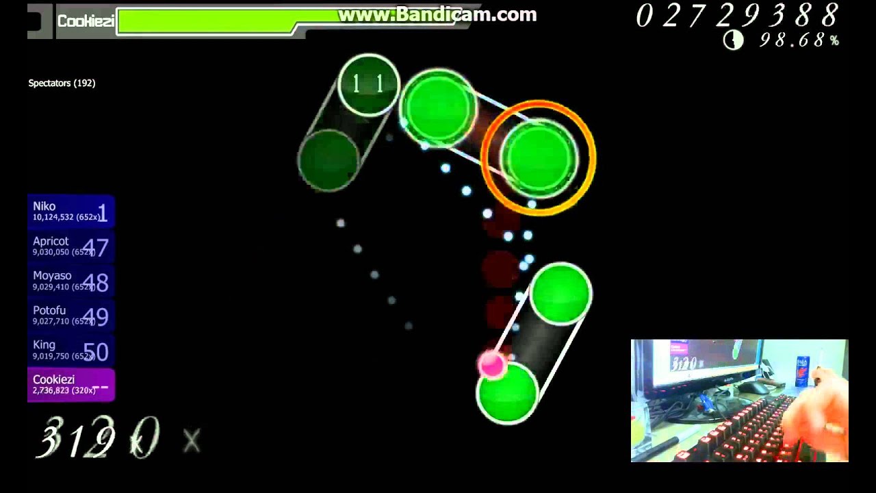 Cookiezi's live play - Saiya - Remote Control [double time]