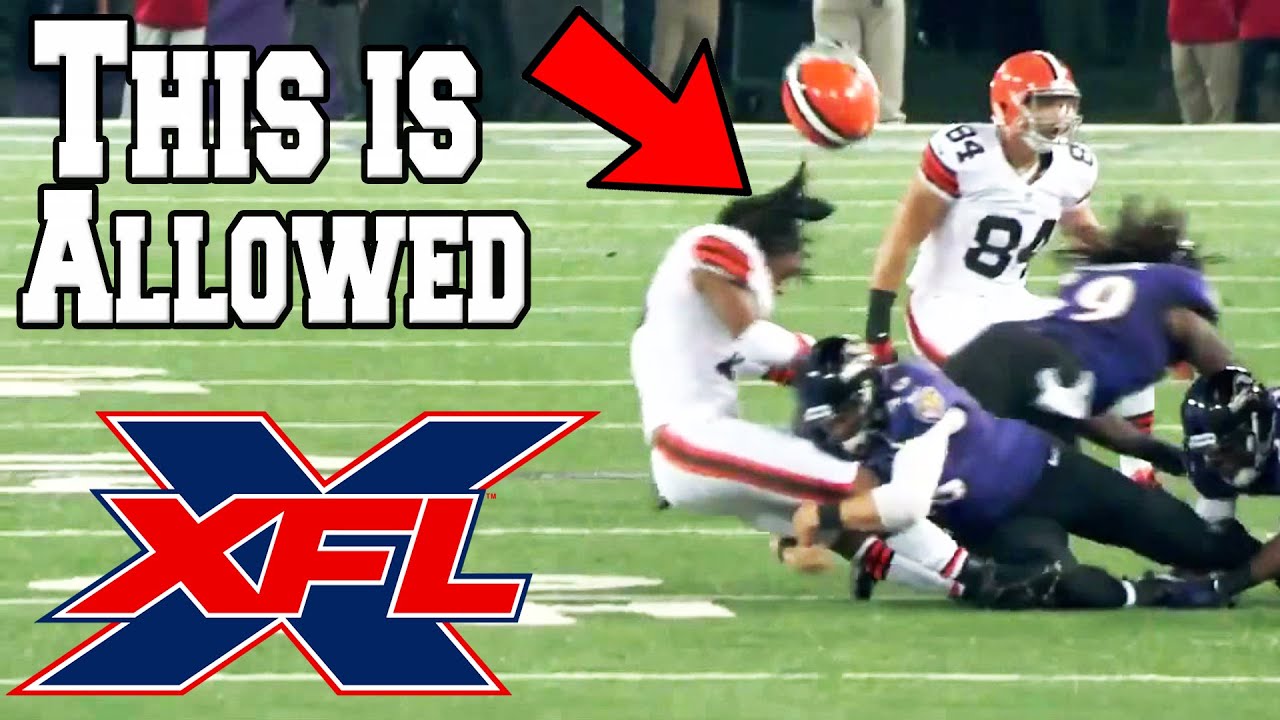 XFL Rules Compared to the NFL (2020)