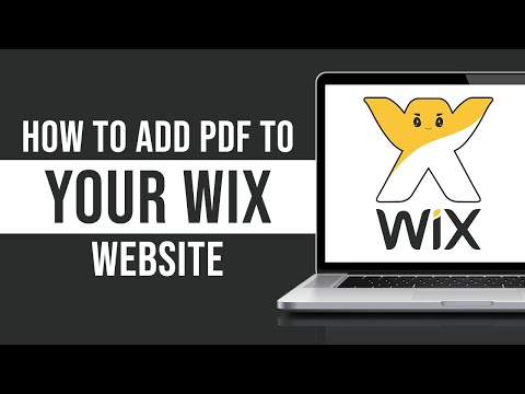 How to Add PDF to Your Wix Website (2024)