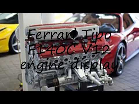 How to pronounce Ferrari Tipo F140C V12 engine display in English?