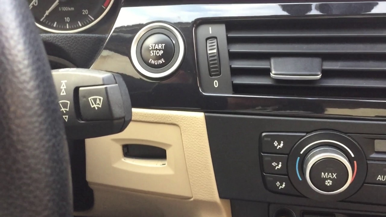 How to start BMW e90 engine  without the KEY!!! TRICK