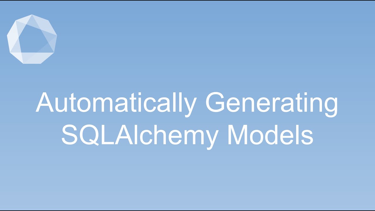 Automatically generating SQLAlchemy models - #22