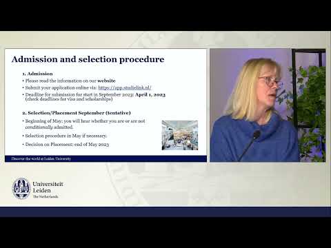 Master's Biomedical Sciences | Leiden University | Presentation Online Master's Open Day