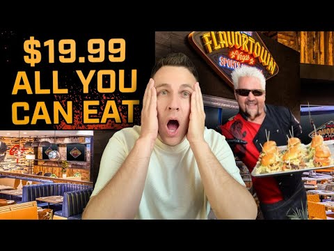NEW Deal Alert: $19.99 All-You-Can-Eat at Guy Fieri's Flavortown Las Vegas!