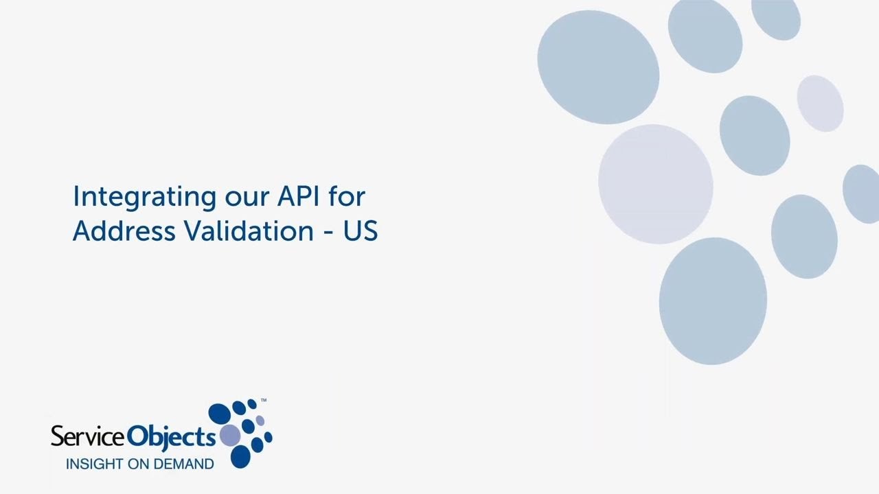 API Integration for Service Objects' Address Validation - US service