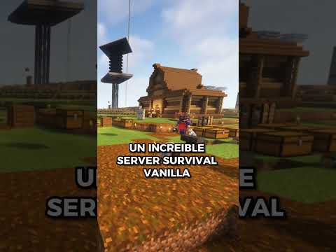 Les presentamos... NidelCraft 🔥 Un increible Server Survival Vanilla 😊 #minecraft #minecraftshorts