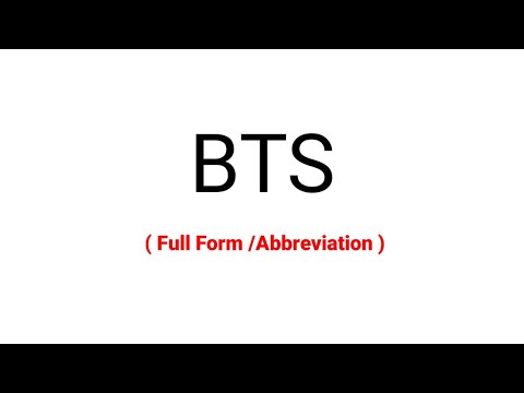 BTS Full form | BTS Abbreviation | BTS meaning | English Tamil Dictionary