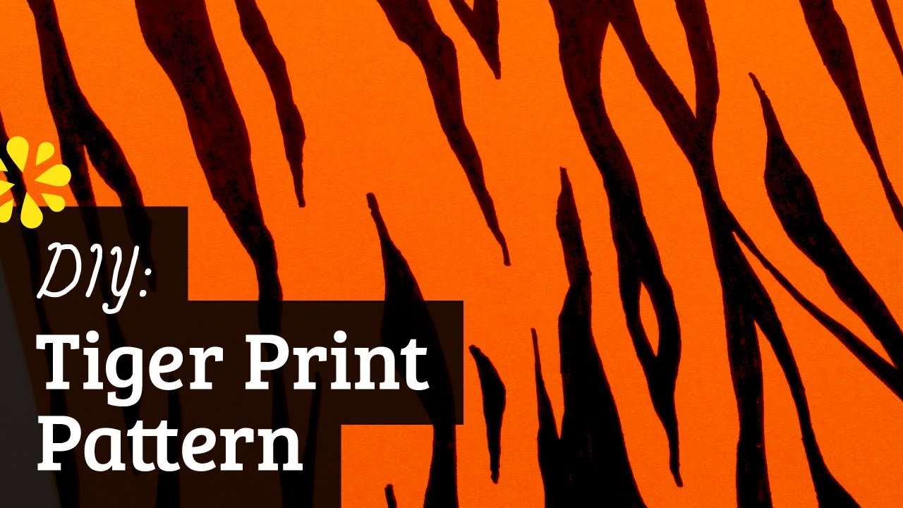 How to Make Tiger Pattern