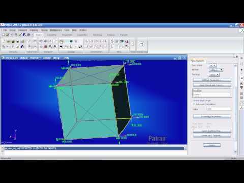 MSC Nastran; Patran Tutorial - Transient Heat Transfer with Phase ...