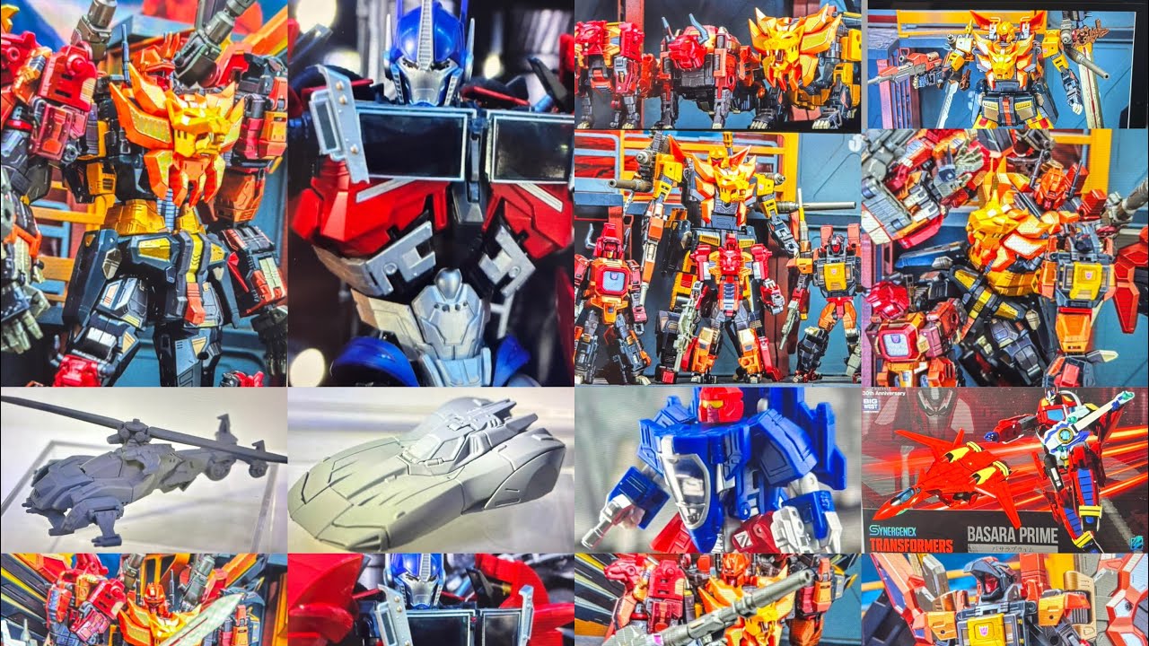Incredible new takara transformers AMT predaking, predacon figure images. Arcee drift prime revealed