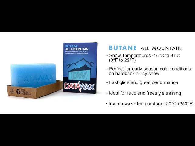 Butane All Mountain Ski and Snowboard Wax