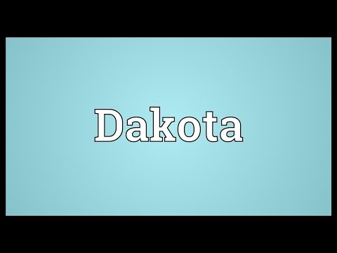Dakota Meaning