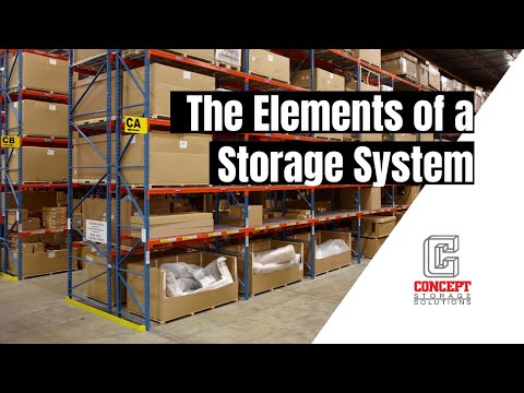 The Elements of a Storage System