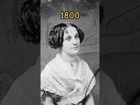 What women looked like years 1500-2000 👩 #shorts