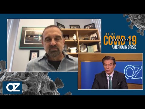 Dr. Oz Asks The Co-Founder Of Regeneron How His Company’s Antibody Cocktail Works.