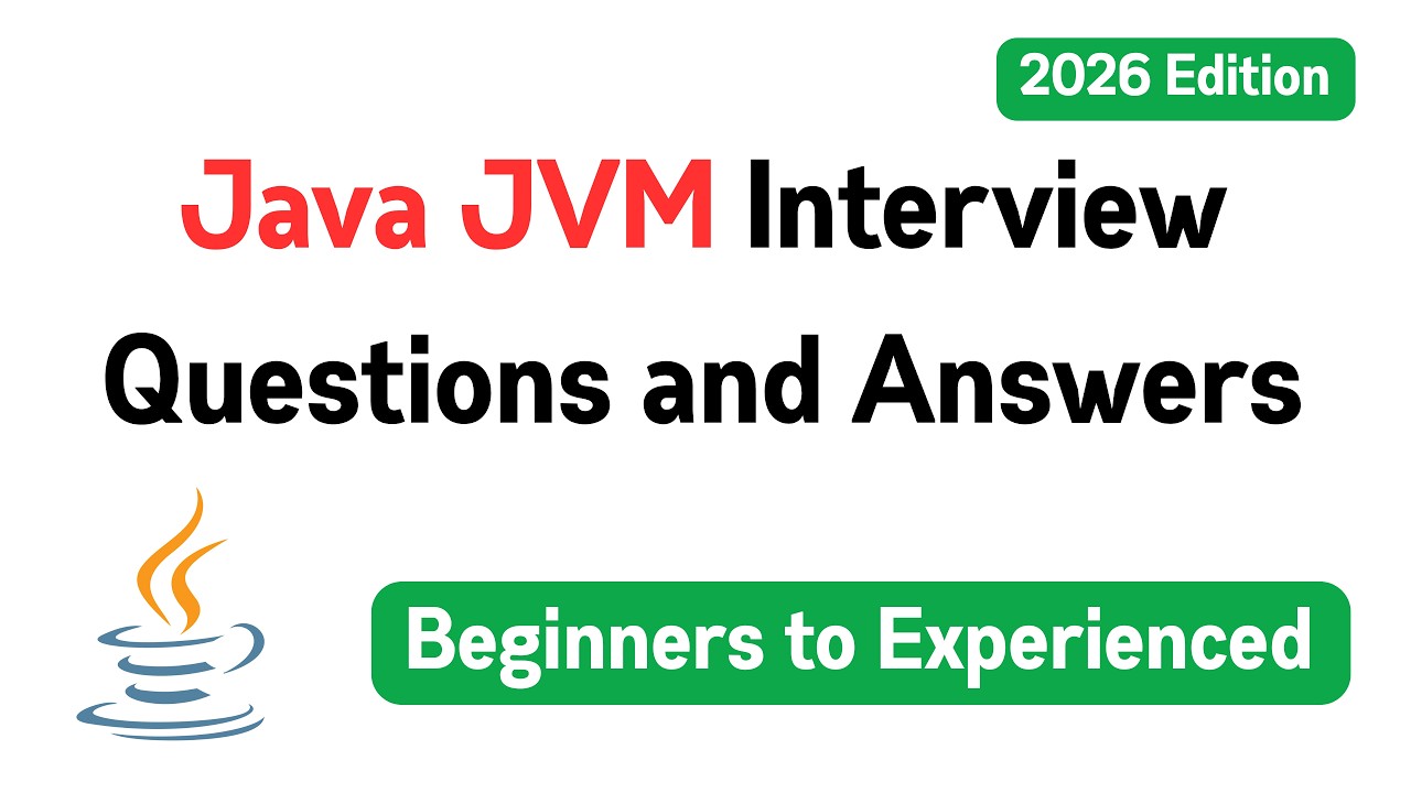 JVM Interview Questions and Answers | Java Virtual Machine Interview Questions