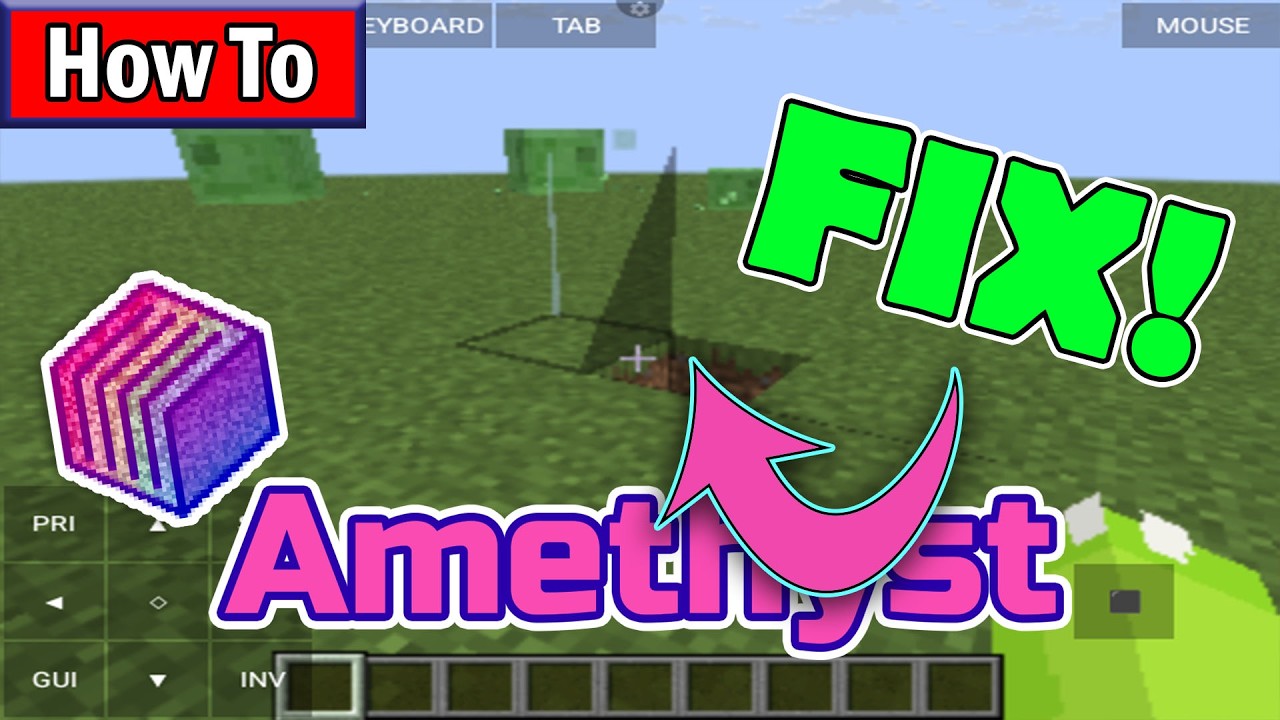 Graphics Glitch Amethyst Launcher Fix Java Minecraft 1.21.11 How To