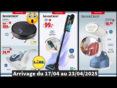 âš¡ Nouveau Catalogue Lidl Arrivage de la Semaine du 17/04 au 23/04 #cuisine #lidl #parkside #textile
