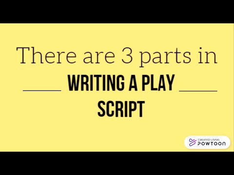 HOW TO WRITE A PLAY SCRIPT | TEACHER JACKIE
