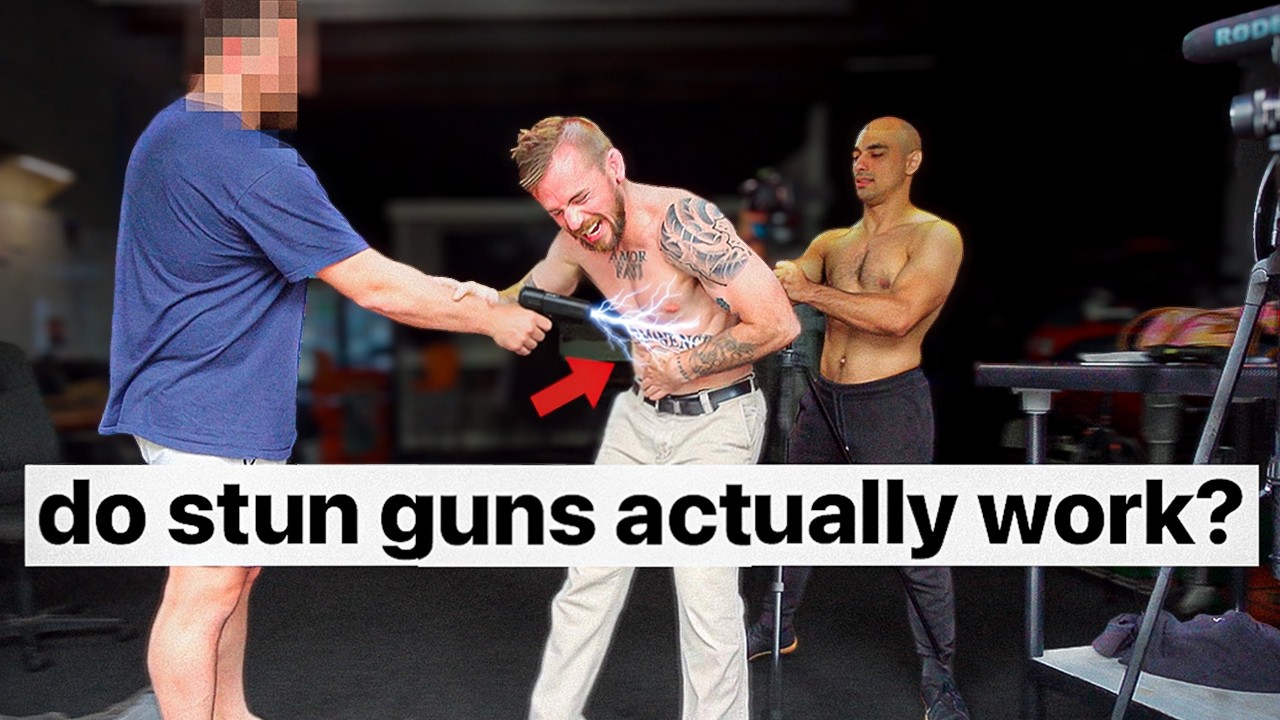 I shocked myself to prove they don't