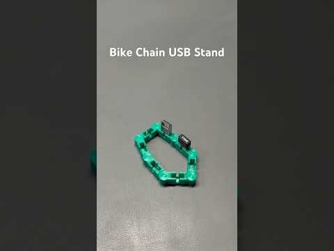 3D printed USB Stand. Link in description.