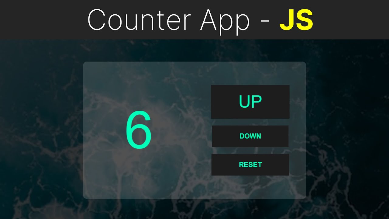 Counter app with localStorage - HTML // CSS // JAVASCRIPT