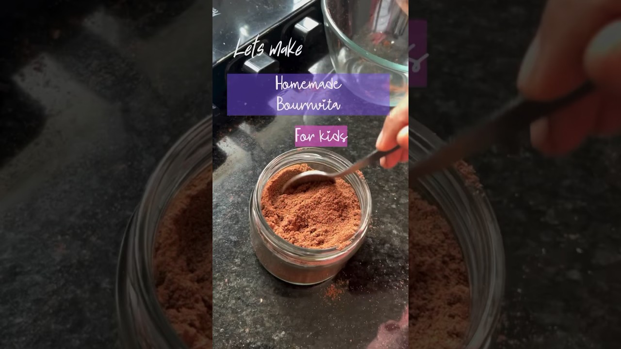 Homemade healthy bournwita (healthy milk powder, homemade bournwita recipe for kids,kids recipes)