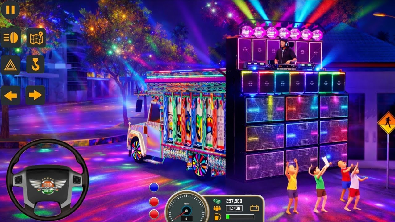 Dj truck game ! Loading Dj truck game bus Simulator Indonesia ! Bussid game ! Hindi dj song ! Mix dj