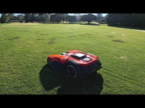This Mower is Changing the Turf Industry // Husqvarna Ceora Robotic Mower